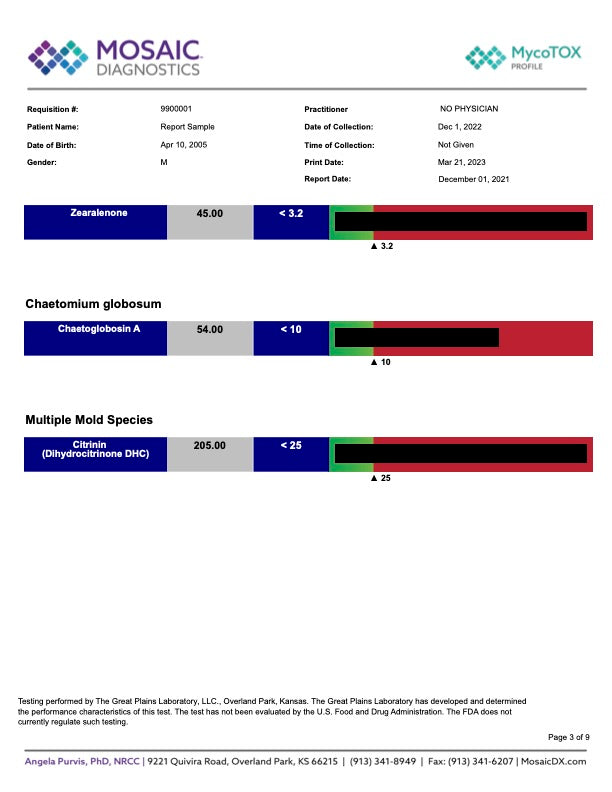 Mold Test – Spectrum Awakening