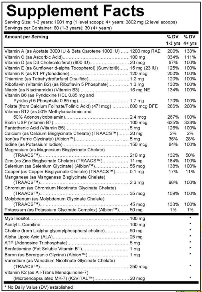 Multi Spectrum Complete - Children's Autism MultiVitamin - Spectrum ...